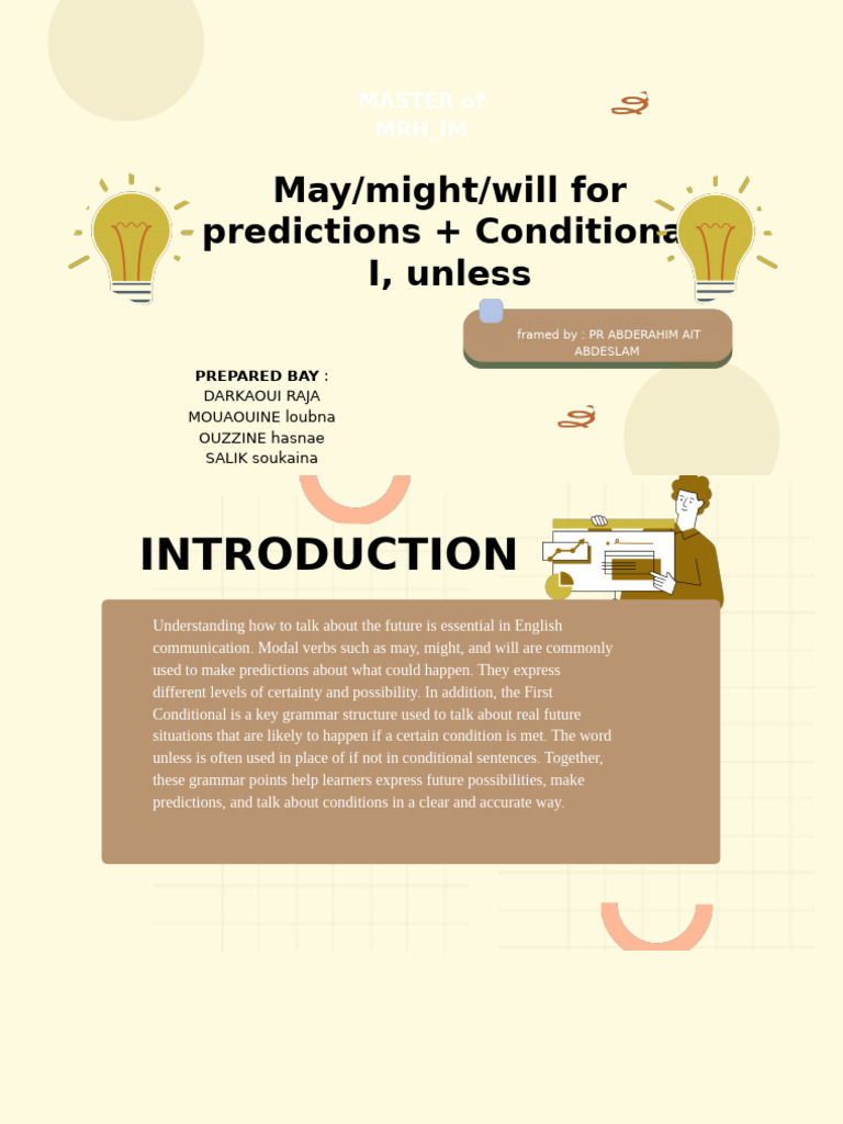 Future Predictions and Conditionals in English | PDF | Linguistics ...