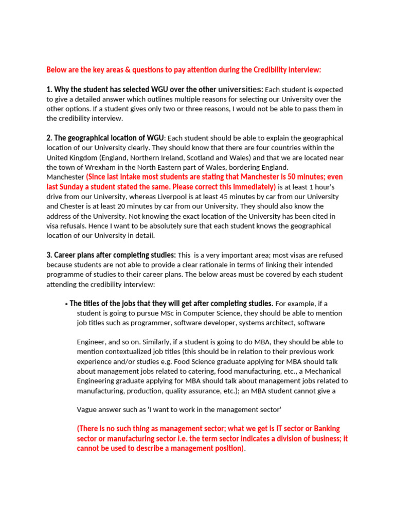 Sample Interview Questions | PDF