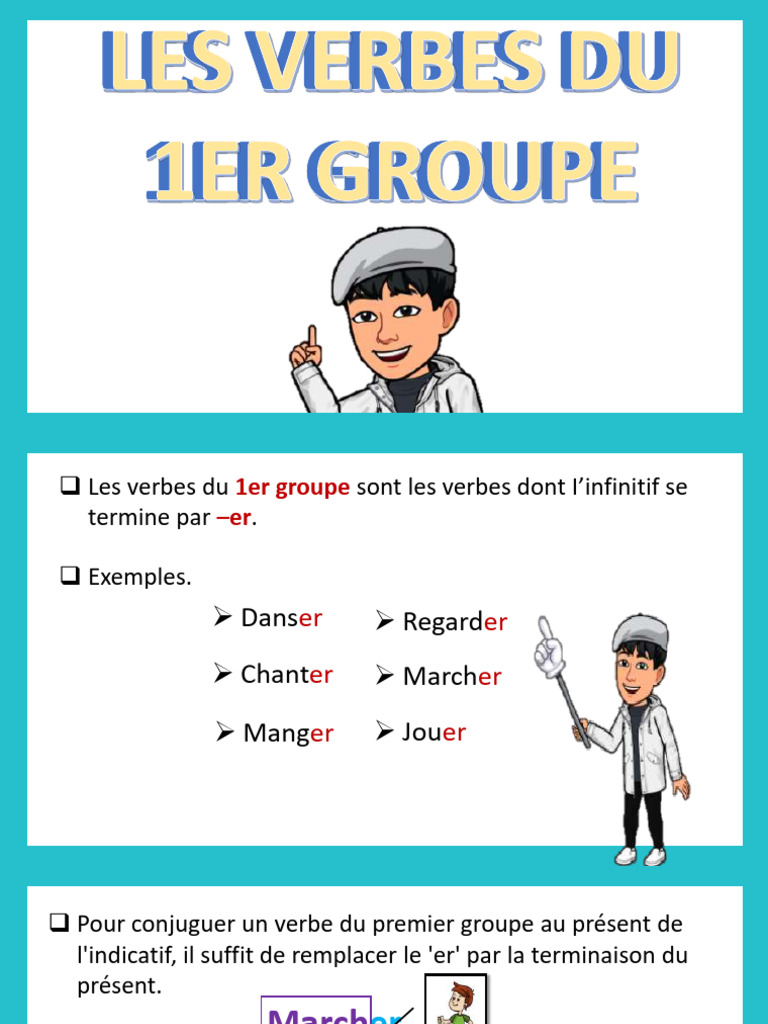 Les Verbes Reguliers | PDF