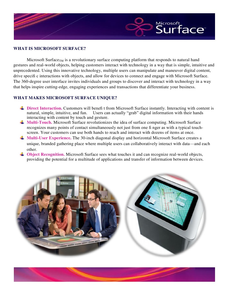 Microsoft Surface | PDF | Electronic Engineering | Computer Hardware