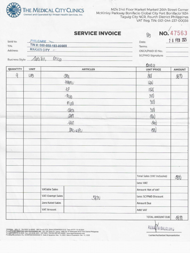 OP Claim-Erica Cabilin | PDF