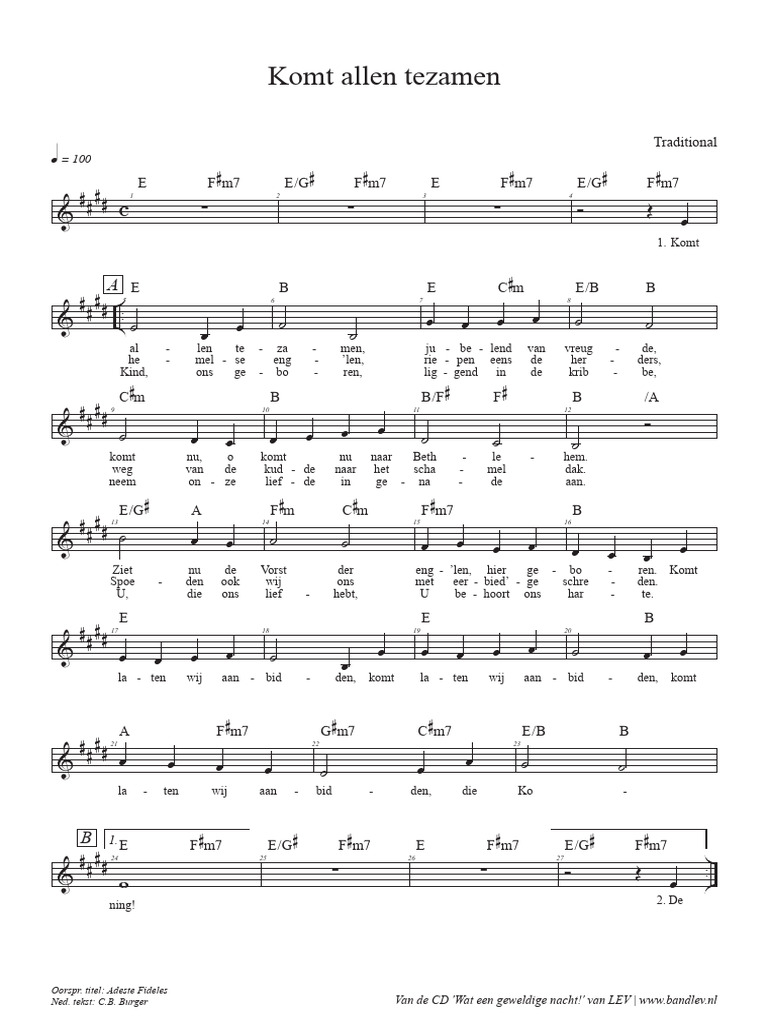 08 Komt Allen Tezamen 0qly82 | PDF