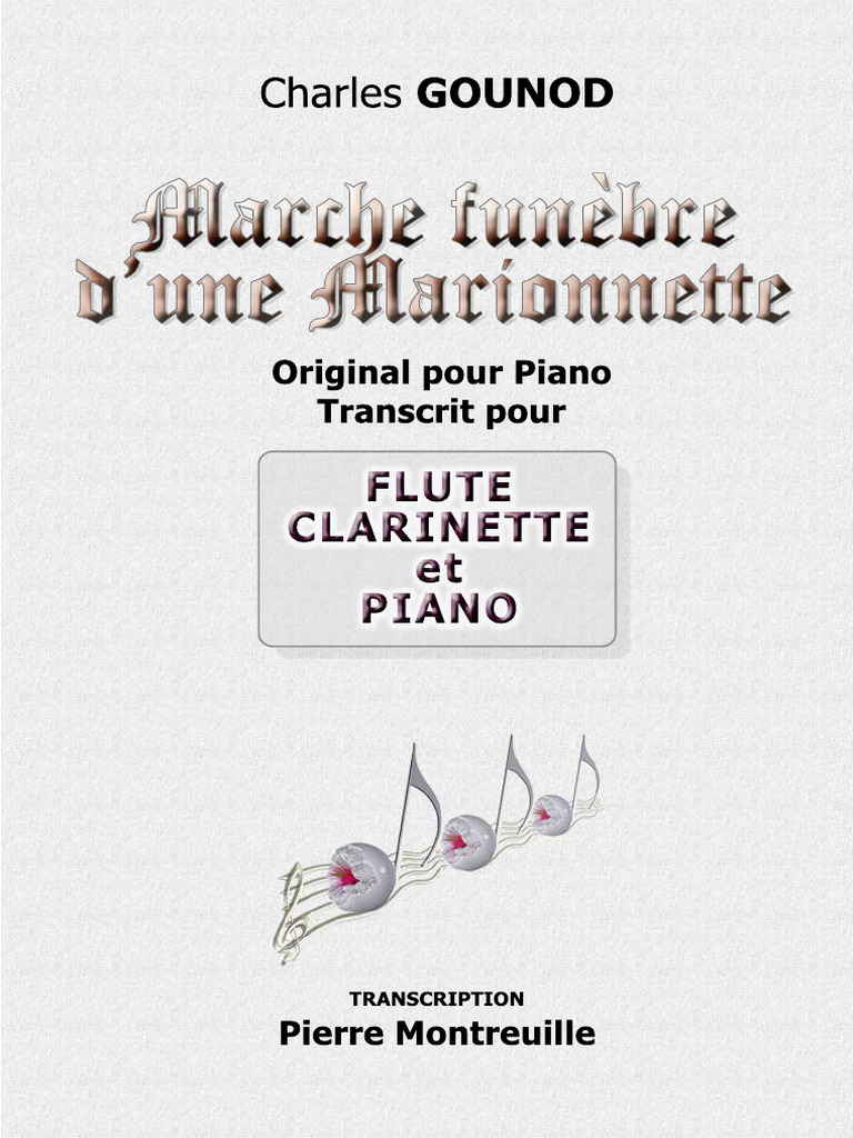 Free Scores Com Gounod Charles Marche Funa Bre 039 Une Marionnette ...