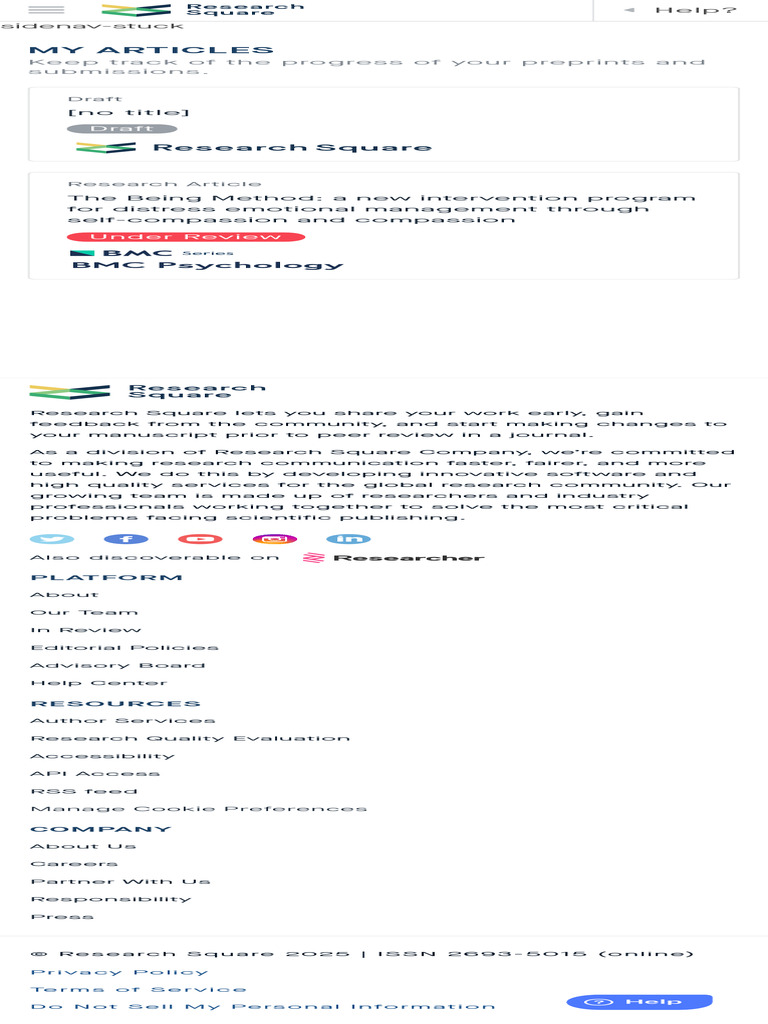 Dashboard Research Square | PDF