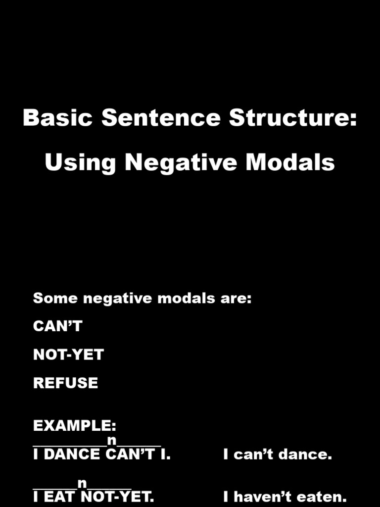 2 Lesson 2 Basic Sentence Structure - THOUGHT, EMOTIONS AND IDEAS 2 | PDF