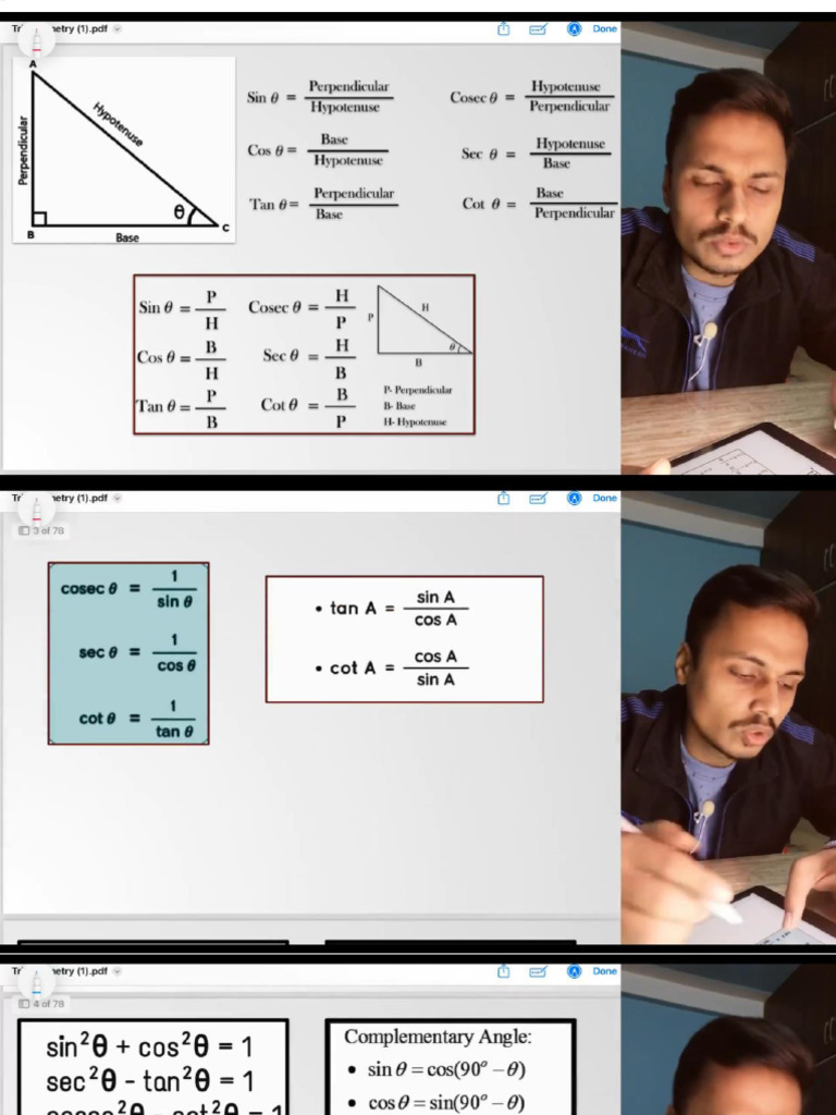 Trigonometry Annotated | PDF