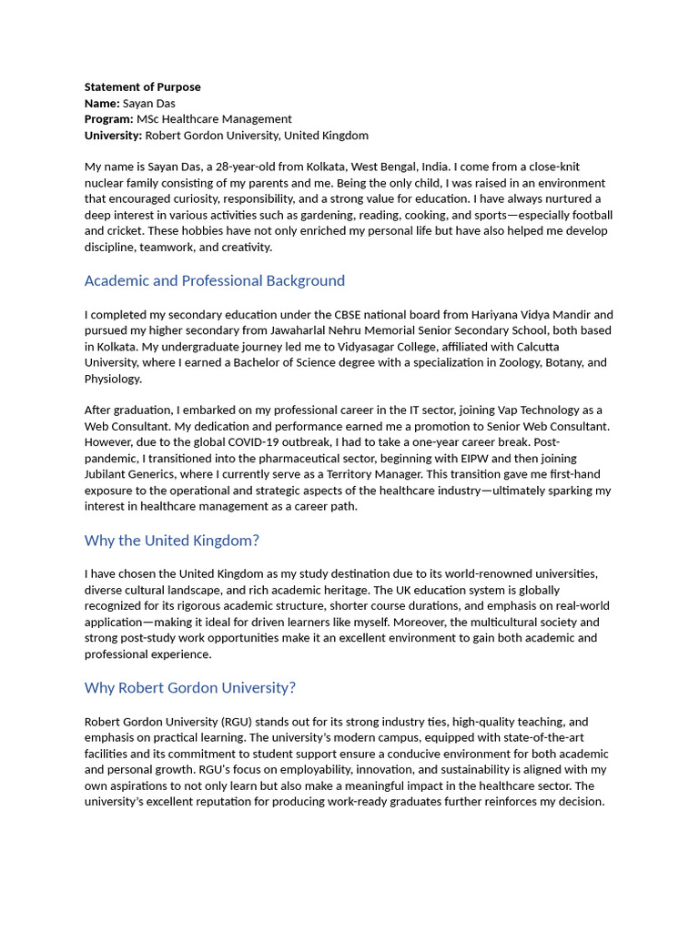 Sop Sayan RGU | PDF | Health Administration | Health Care