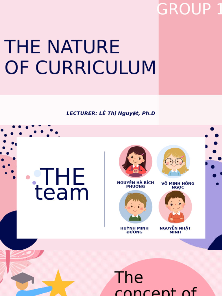 Course Design - Group 1 | PDF | Curriculum | Education Theory