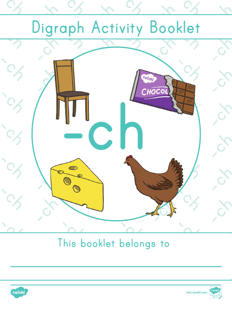 CH Digraph Activity Booklet | PDF