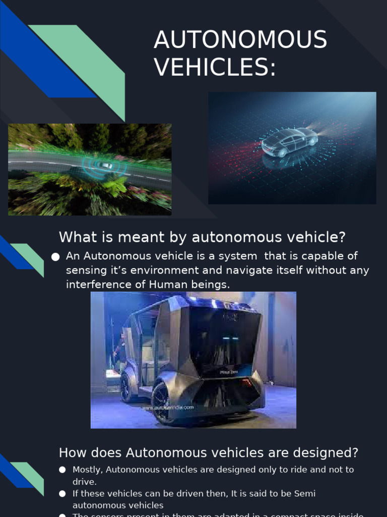 Autonomous Vehicles (Completed) | PDF | Lidar