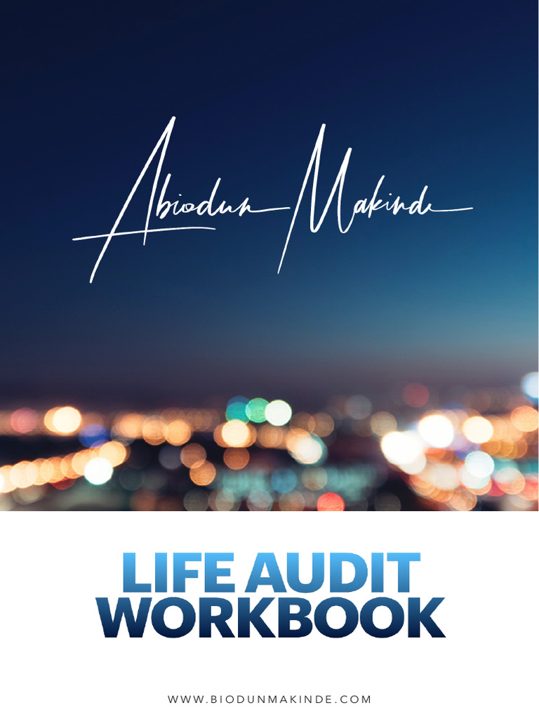 The Life Audit Worksheet | PDF | Gratitude | Cognition