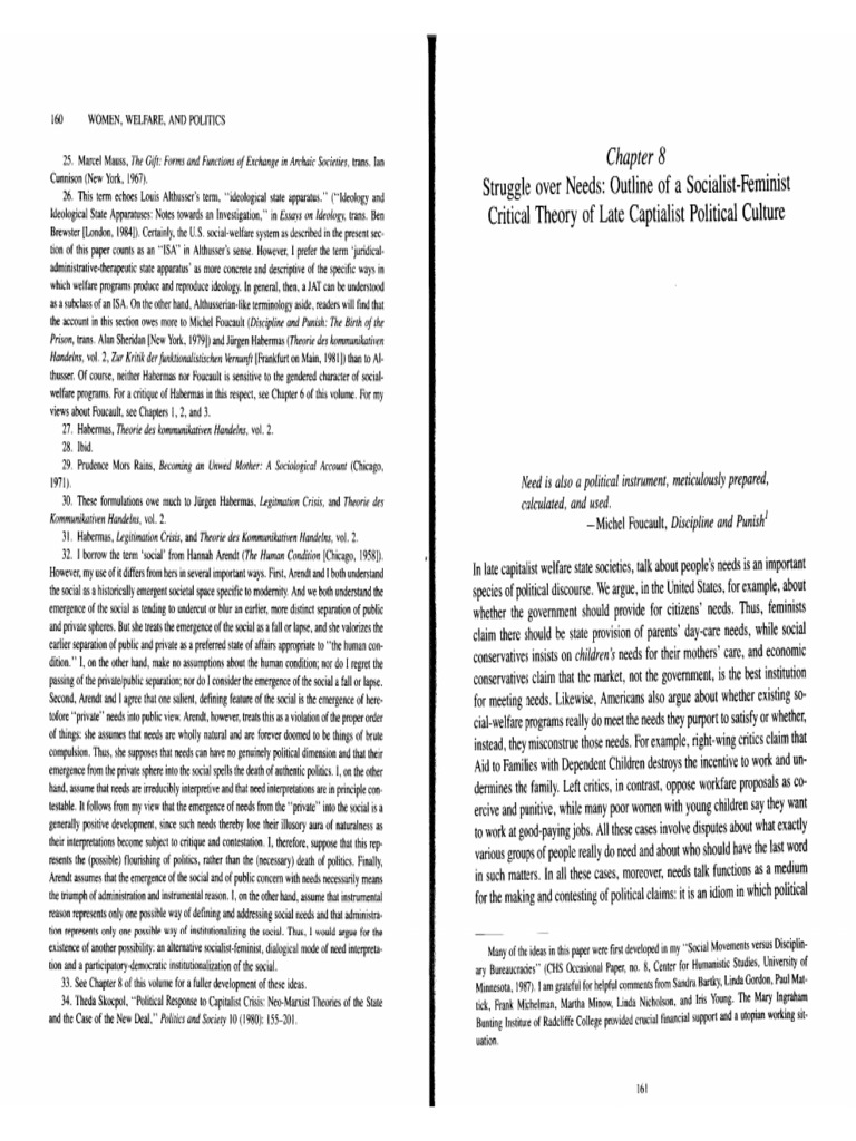 Fraser Struggle Over Needs - Rotated | PDF