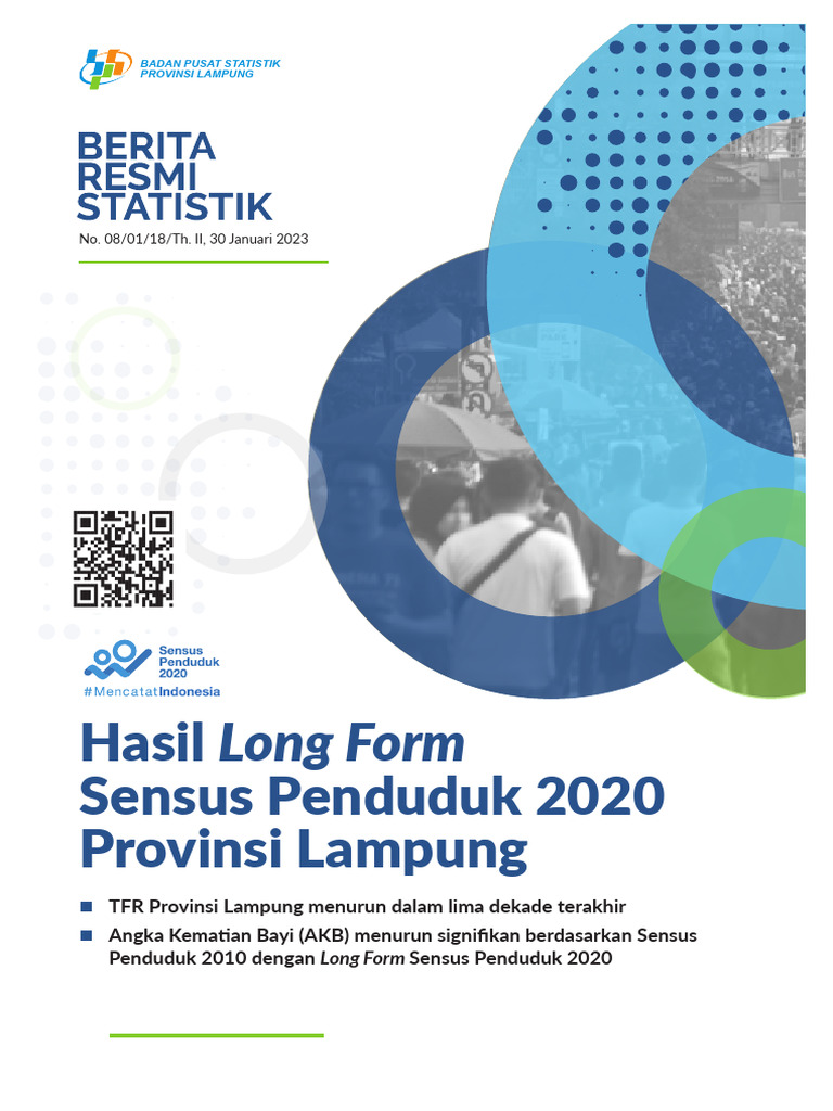 Umur Rata-rata Penduduk Lampung | PDF