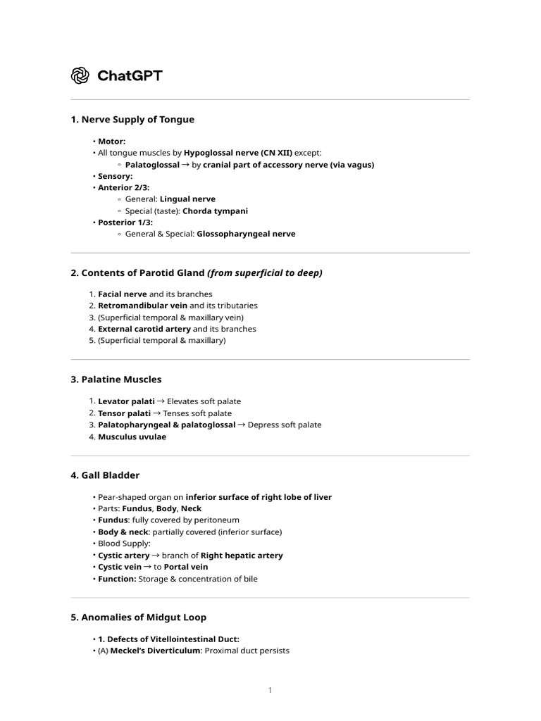 Anatomy and Anomalies of Digestive System | PDF | Large Intestine | Stomach