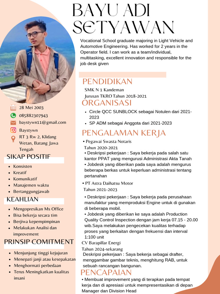 CV Terbaru | PDF
