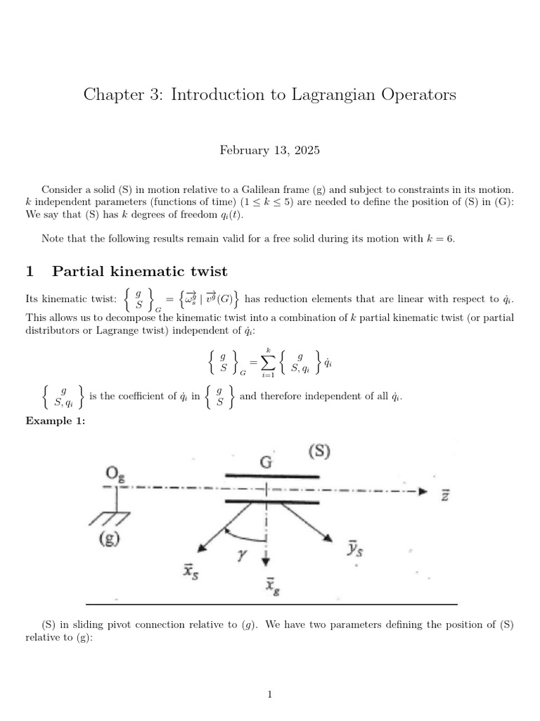 Chapter 3 Introduction To Lagrangian Operators | PDF | Mathematical ...