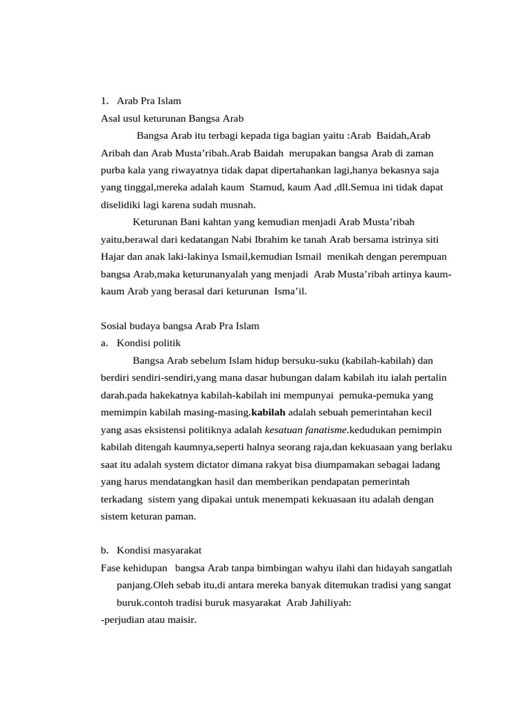 Sejarah Peradaban Isam Acc | PDF