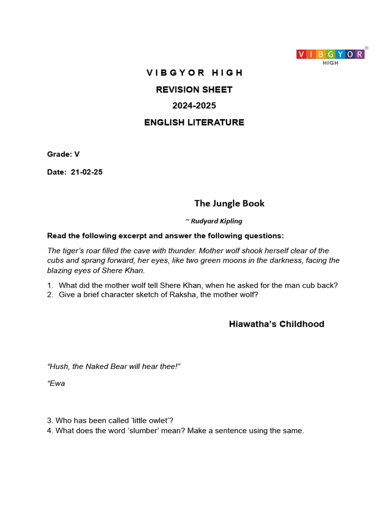 Grade5 English Literature Revision Sheets | PDF | Ebenezer Scrooge ...