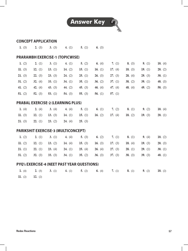 Redox Reaction Questions | PDF