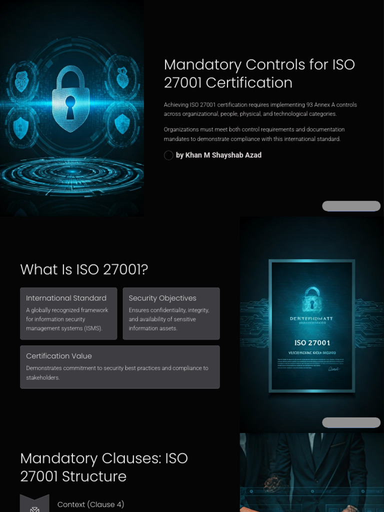 Essential Controls 27001 | PDF | Information Security | Secure Communication