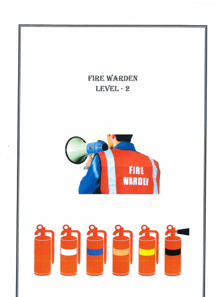Fire Warden Level 2 Notes | PDF