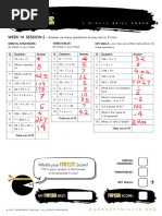 Series A Numeracy Ninjas Skill Book 3 Sessions | PDF | Arithmetic | Mathematics