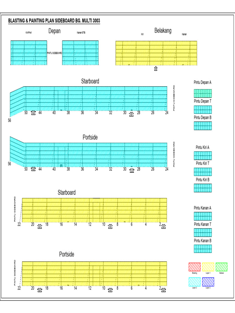 Blasting & Painting Plan for Sideboard | PDF