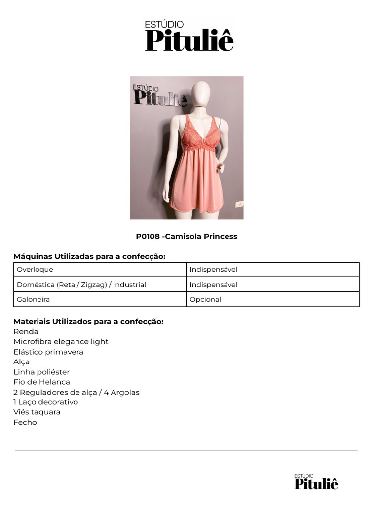 Ficha Técnica - p0108 | PDF