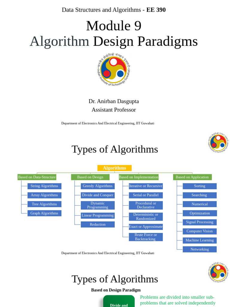 09 Algorithm Design Paradigms | PDF | Mathematical Optimization | Linear Programming