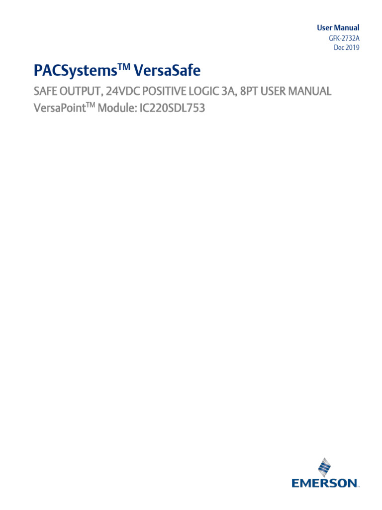 Gfk-2732a Versasafe Sdl753 | PDF | Relay | Power Supply