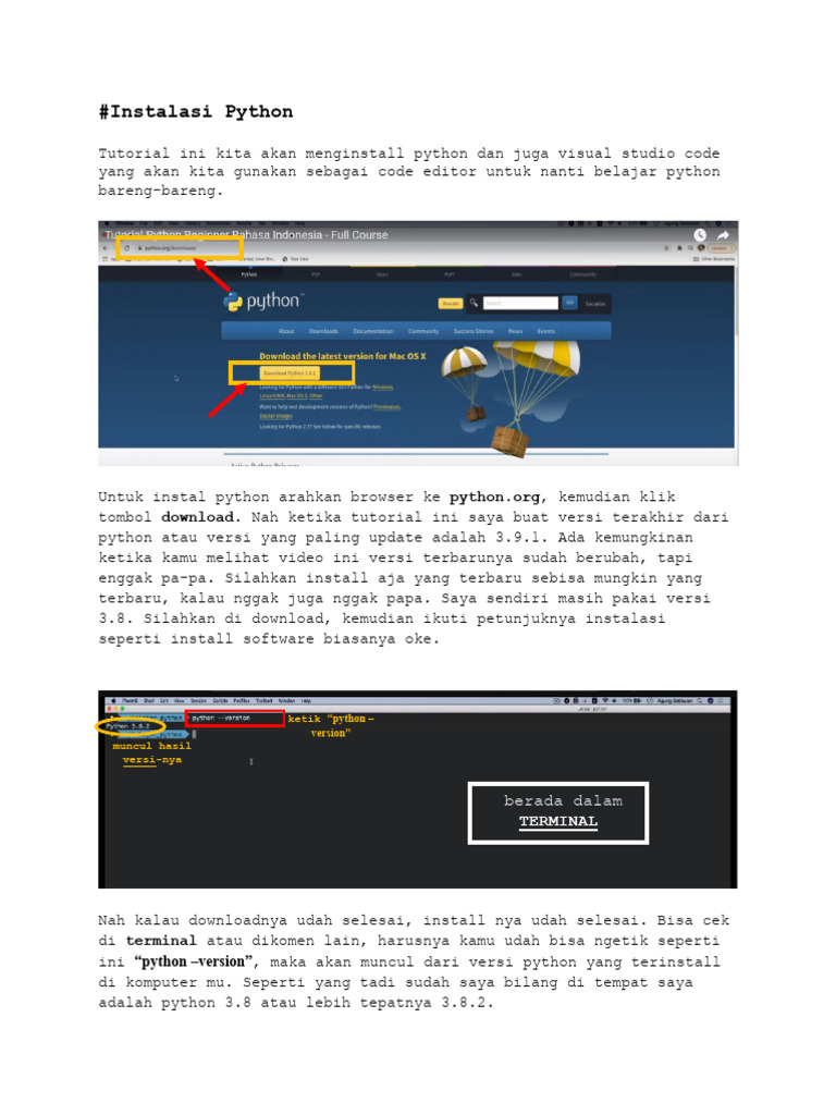 Instalasi Python | PDF
