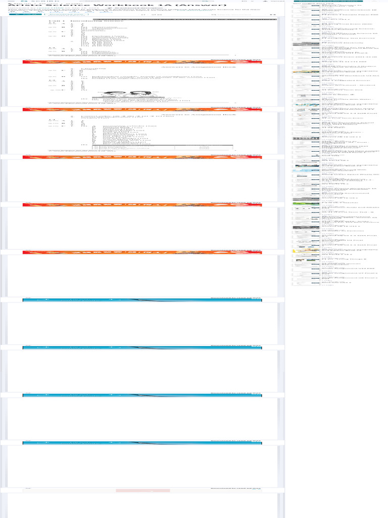 Aristo Science Workbook 1A (Answer) PDF Solubility Evaporation | PDF