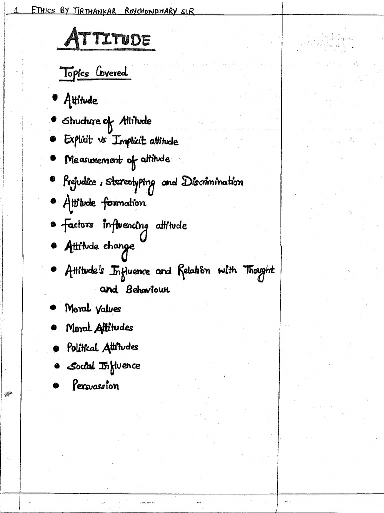 Ethics Class Notes by Tirthankar Sir-1-501-Pages-10 | PDF