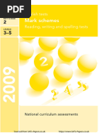 STA248812e 2024 Ks2 English Reading Mark Schemes | PDF