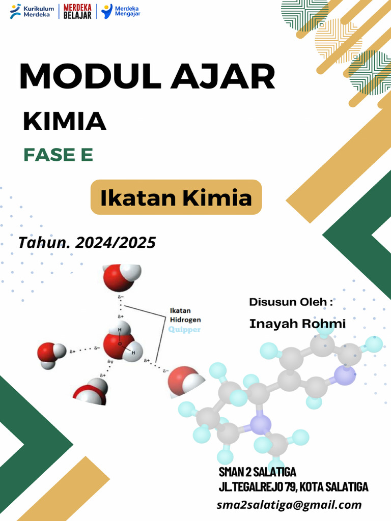 Cover Ikatan Kimia | PDF