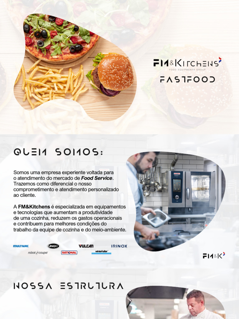 Catálogo FM&Kitchens - Fastfood | PDF