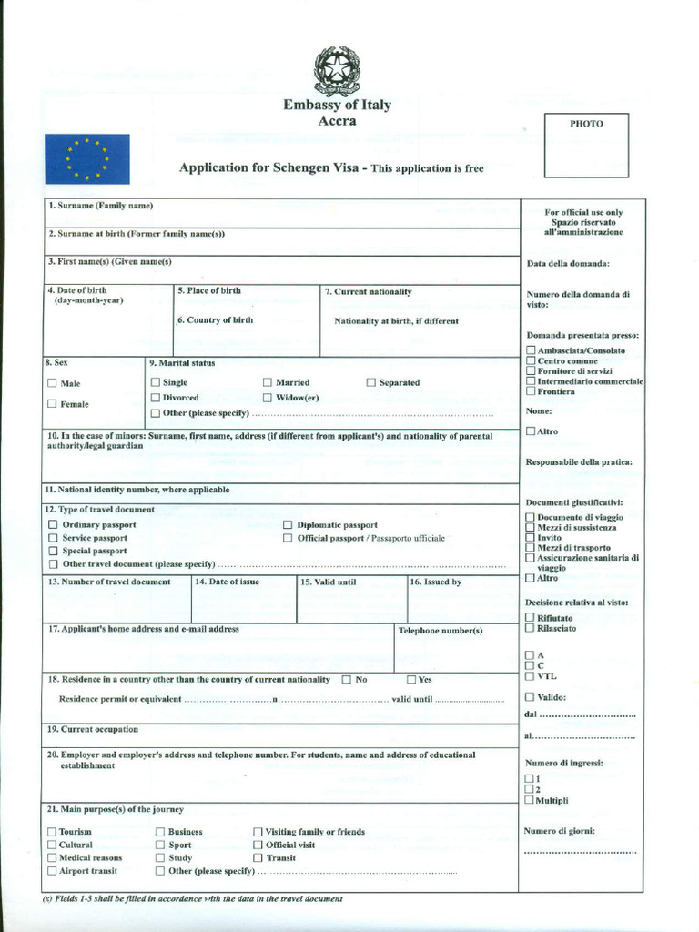 Italy Work Visa Permit | PDF