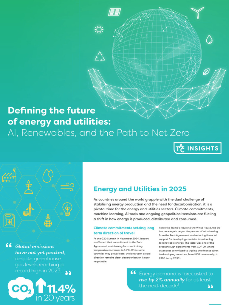 Future of Energy: AI & Renewables Insights | PDF | Climate Change ...
