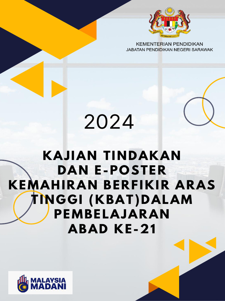 Buku Kajian Tindakan Dan Eposter KBAT - 2025 | PDF