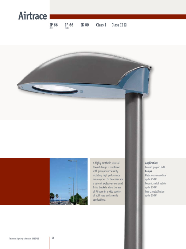 Airtrace Road & Amenity Lighting Guide | PDF | Electrical Connector ...