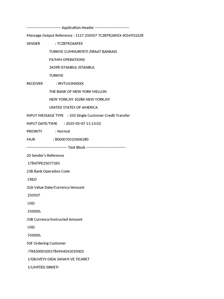 Application Header | PDF