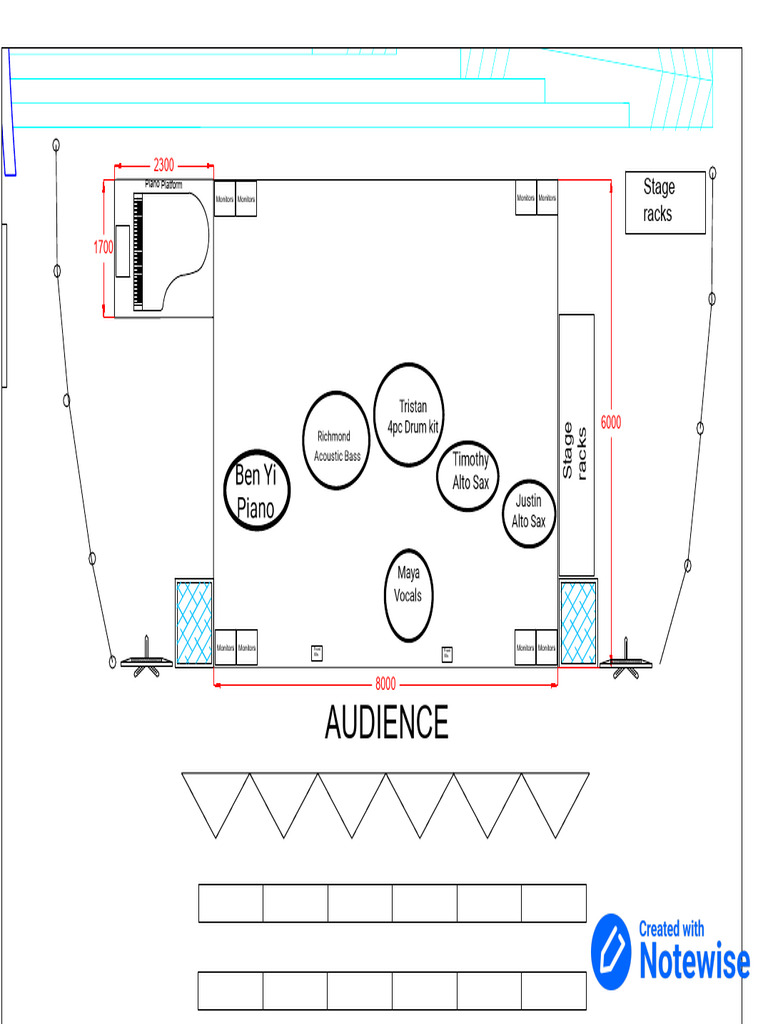 UCC Stage Layout Corrected 1 | PDF