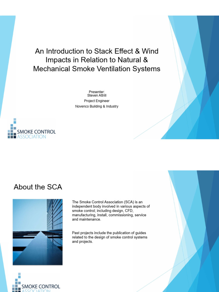 Stack Effect & Wind in Smoke Ventilation | PDF | Ventilation ...
