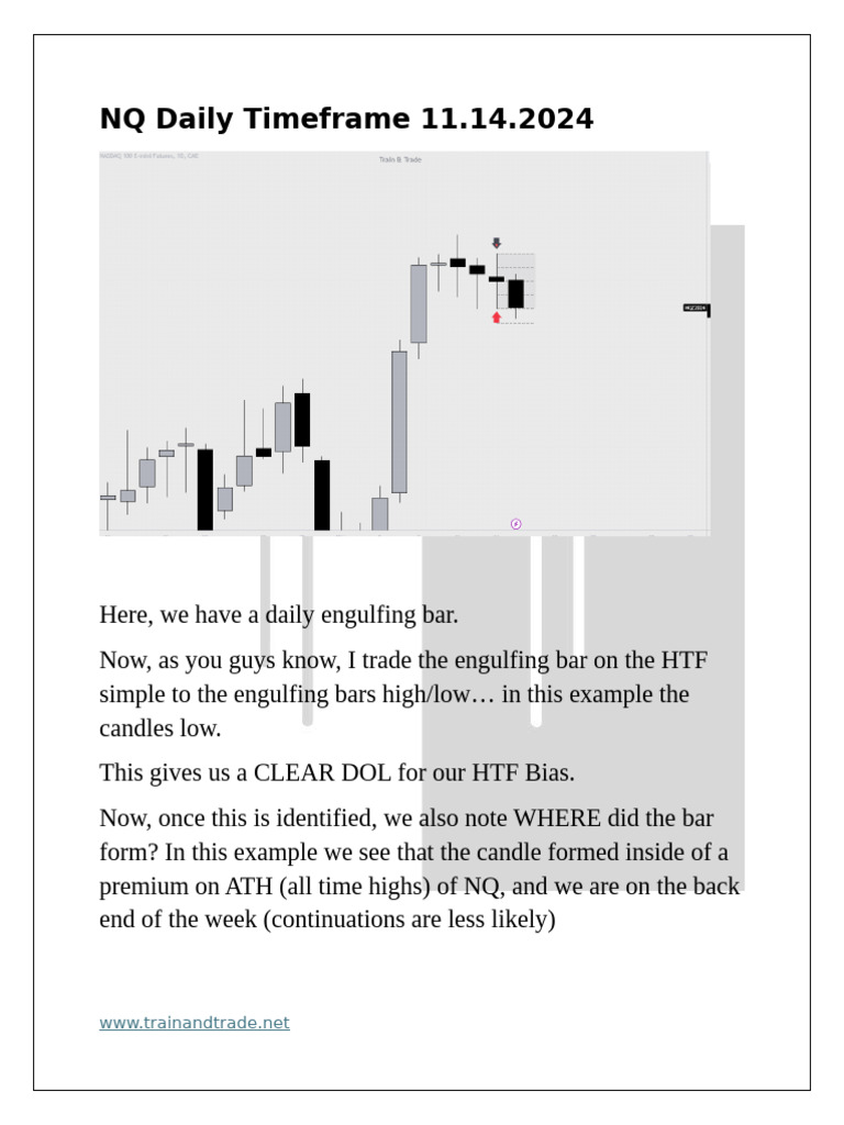 Engulfing Bar Strategy Overview | PDF | Financial Markets | Market ...