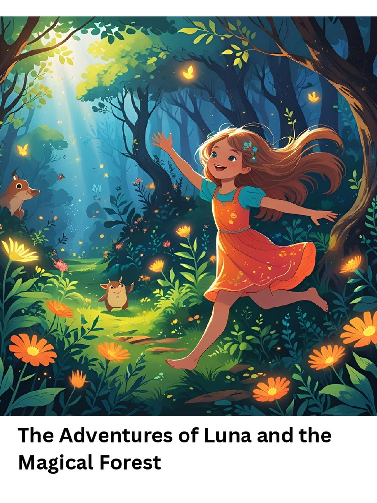 Luna's Adventure in the Magical Forest | PDF