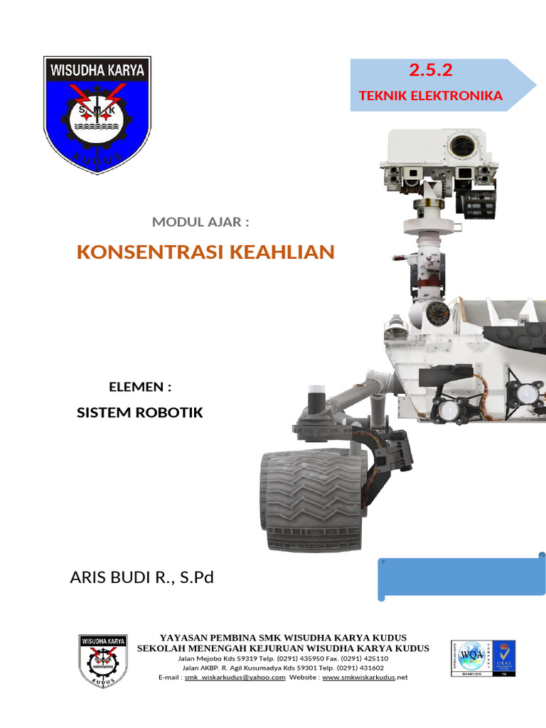 Contoh Modul Ajar Sistem Robotik | PDF