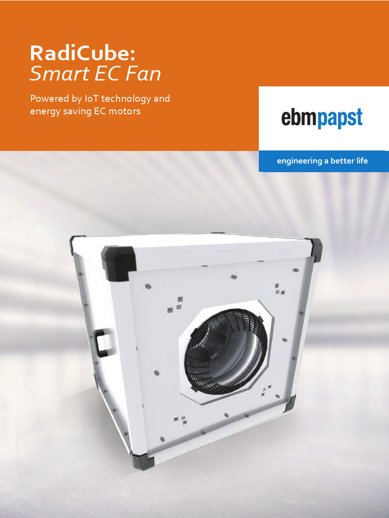 Ebm-Papst RadiCube: Smart EC Fan | PDF | Internet Of Things ...