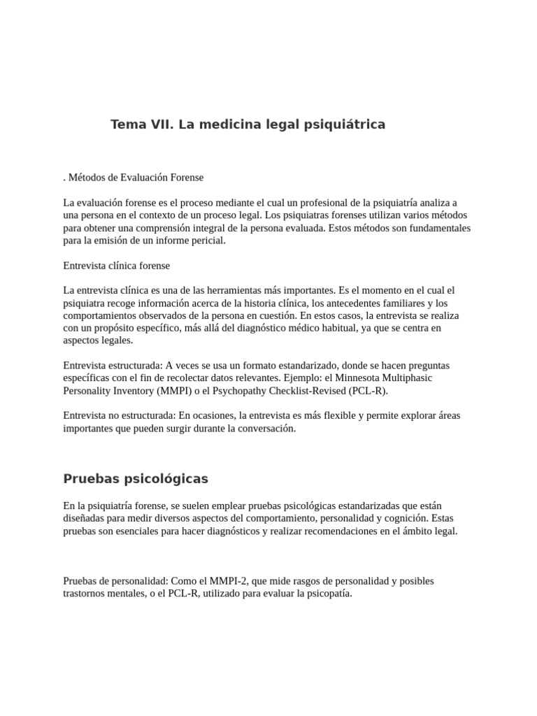 Practica No.7 MF | PDF | Psicopatía | Psiquiatría
