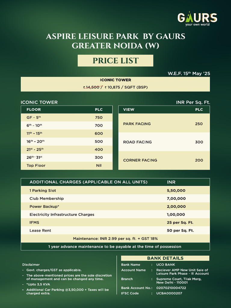 ALPG Price List 1 | PDF