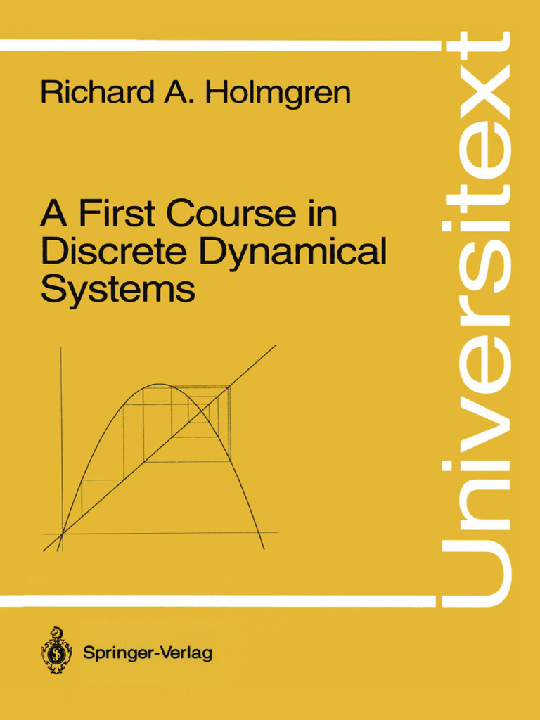 A First Course in Discrete Dynamical Systems - First Edition - Richard A. Holmgren | PDF ...